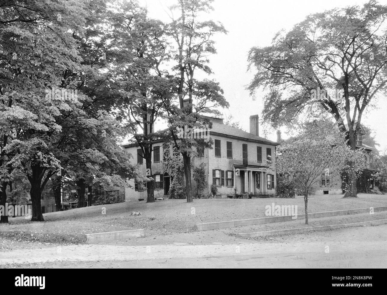 Hetty Green's home at Bellows Falls, Vermont is shown May 1929. Green ...