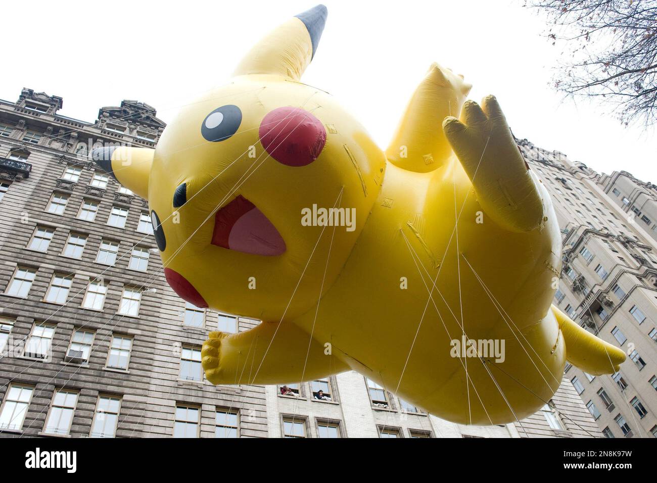 FILE - This Nov. 26, 2009 file photo shows the Pikachu Pokemon balloon ...