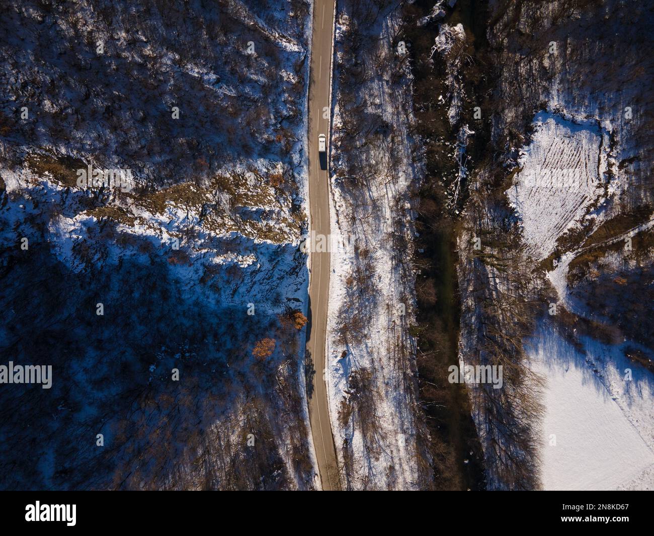 Aerial view rural scenery on hi-res stock photography and images - Alamy
