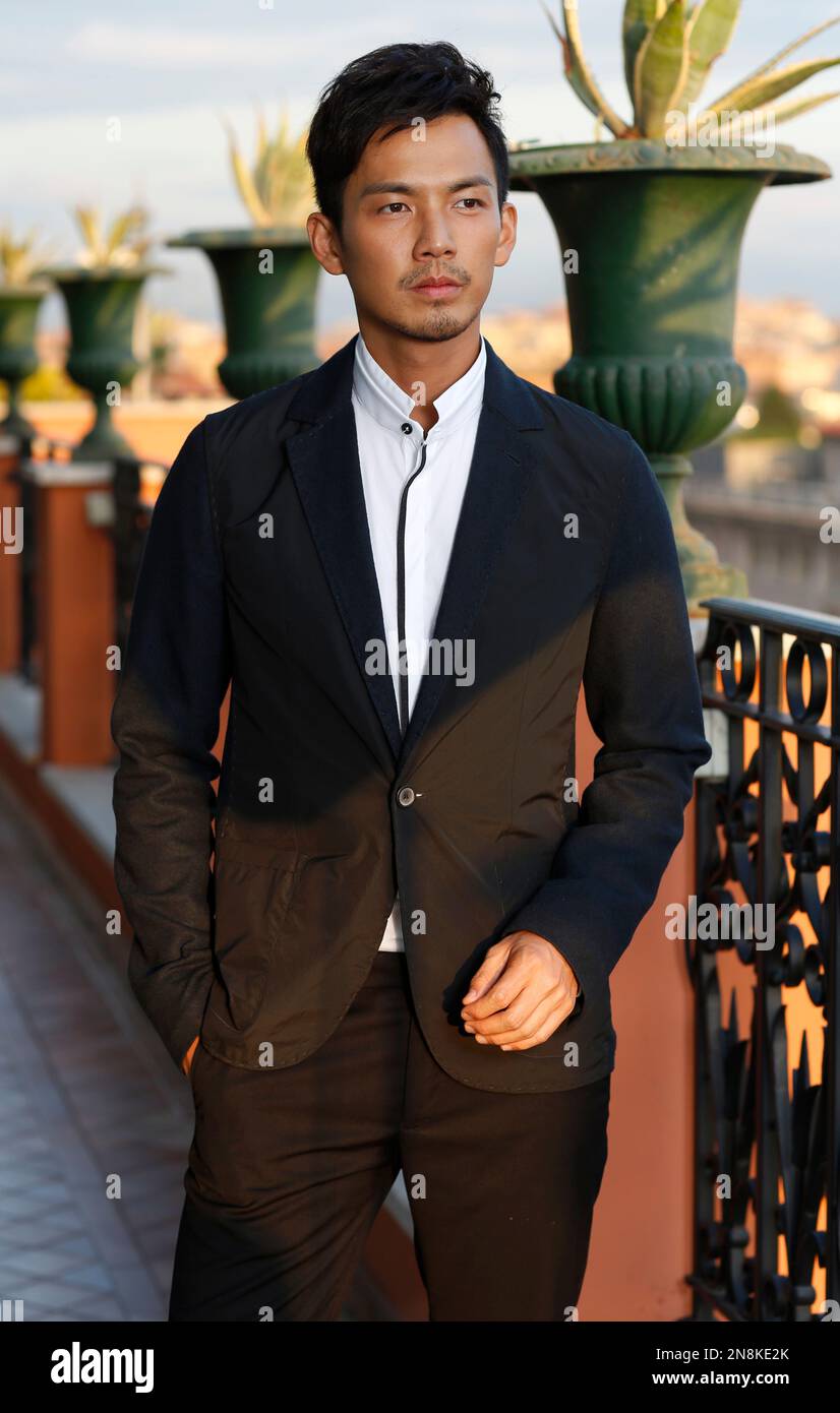 Actor Wallace Chung poses for portraits at the 7th edition of the Rome ...