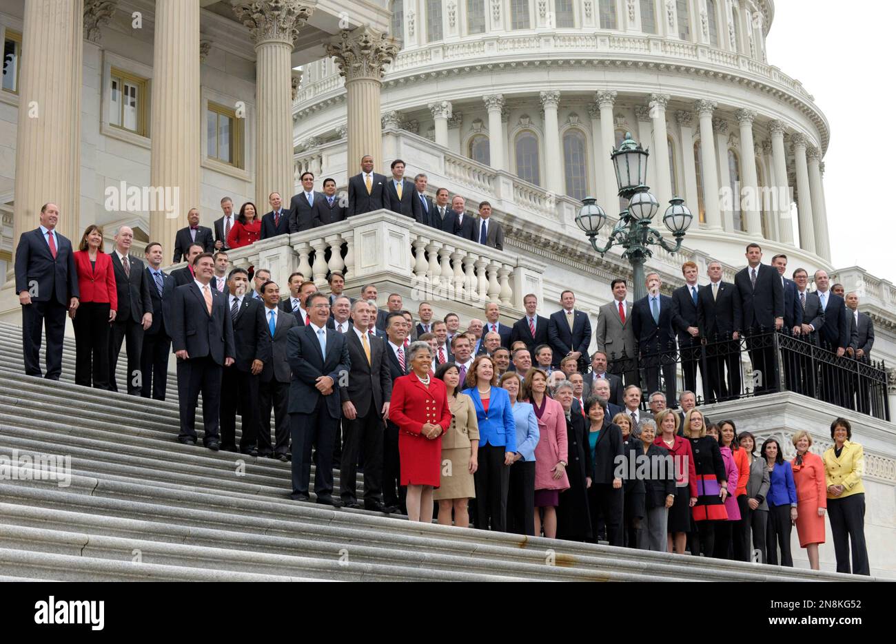 Incoming House freshmen of the 113th Congress pose for a group photo on ...