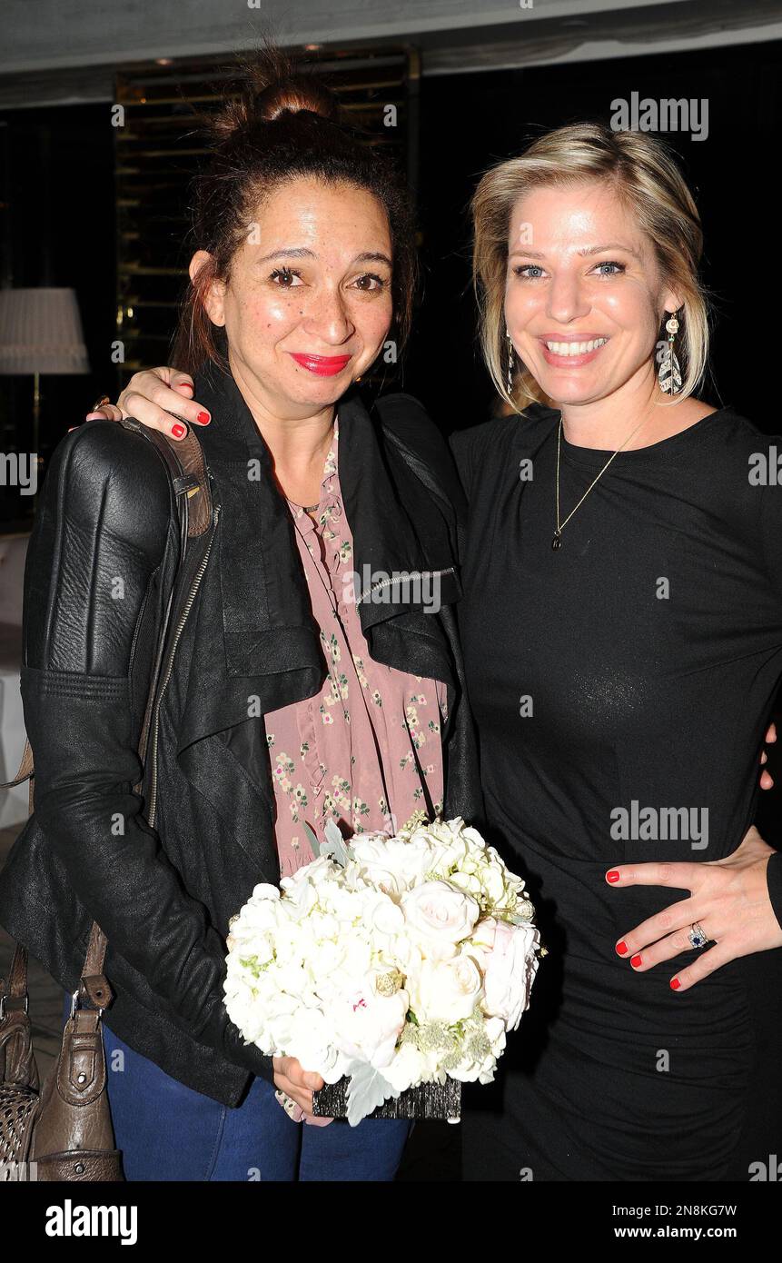 Maya Rudolph, at left, and Kayla Alpert are seen at The Buzz Girls ...