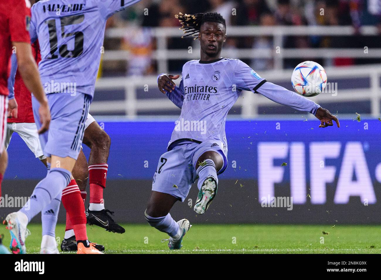 Rabat, Morocco - February 08: Eduardo Camavinga of Real Madrid in ...
