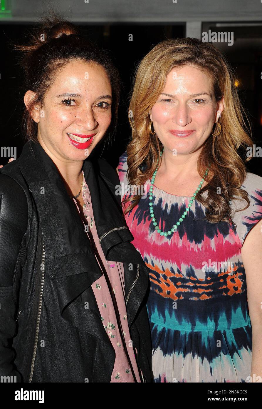 Maya Rudolph, atleft, and Ana Gasteyer are seen at the The Buzz Girls ...