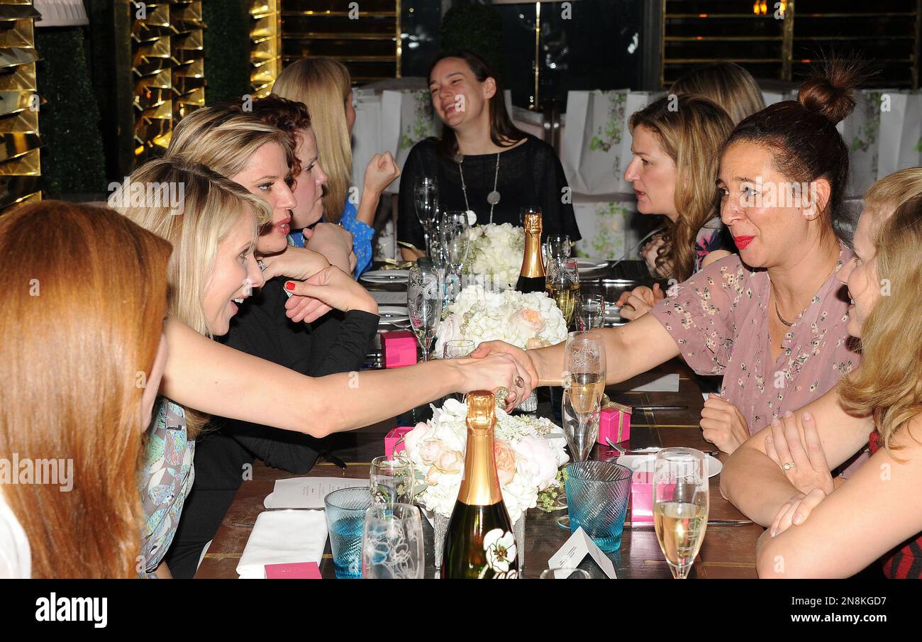 Maya Rudolph, at right, and Lucy Punch, at left, meet at the The Buzz ...