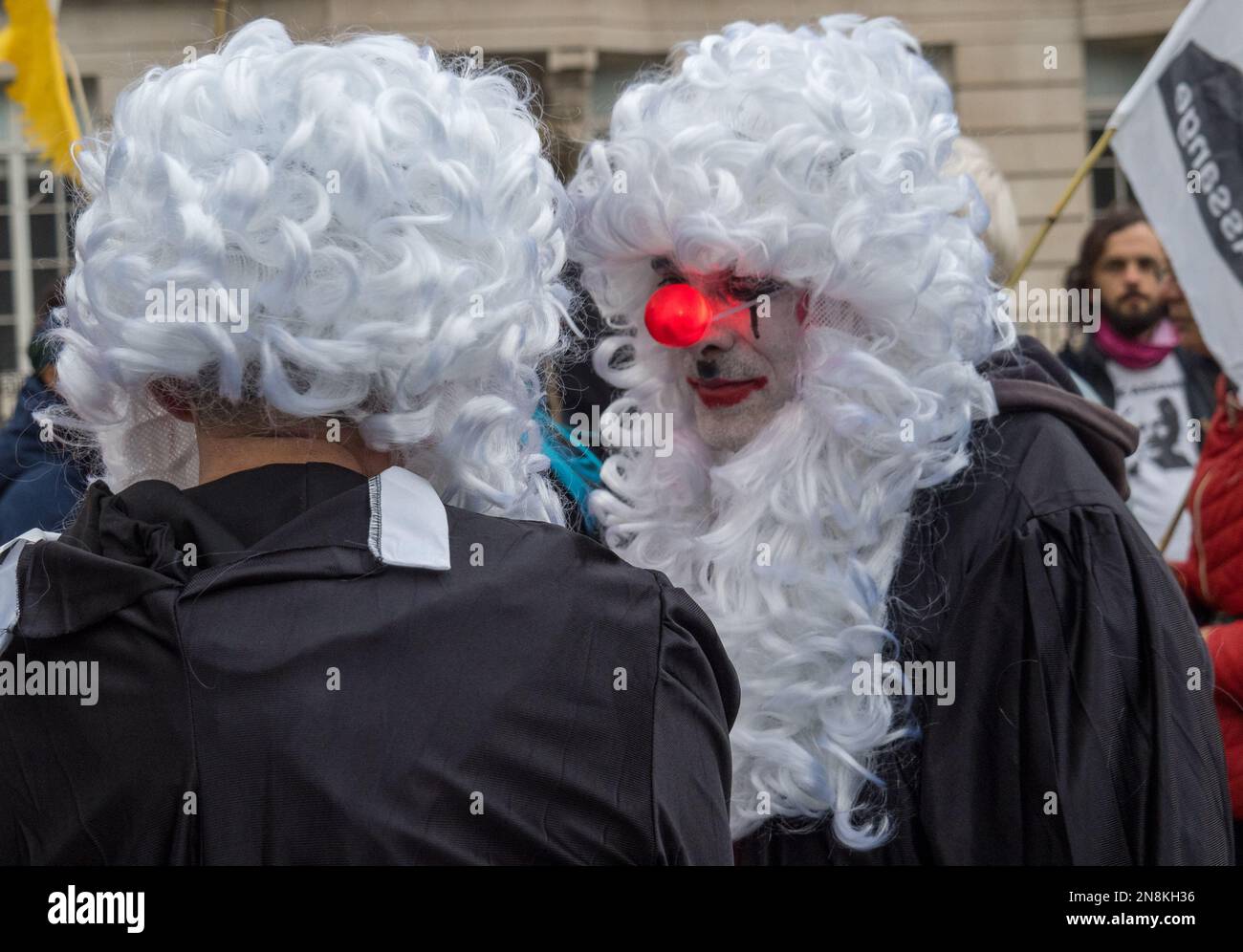 Julian assange night carnival hi-res stock photography and images - Alamy