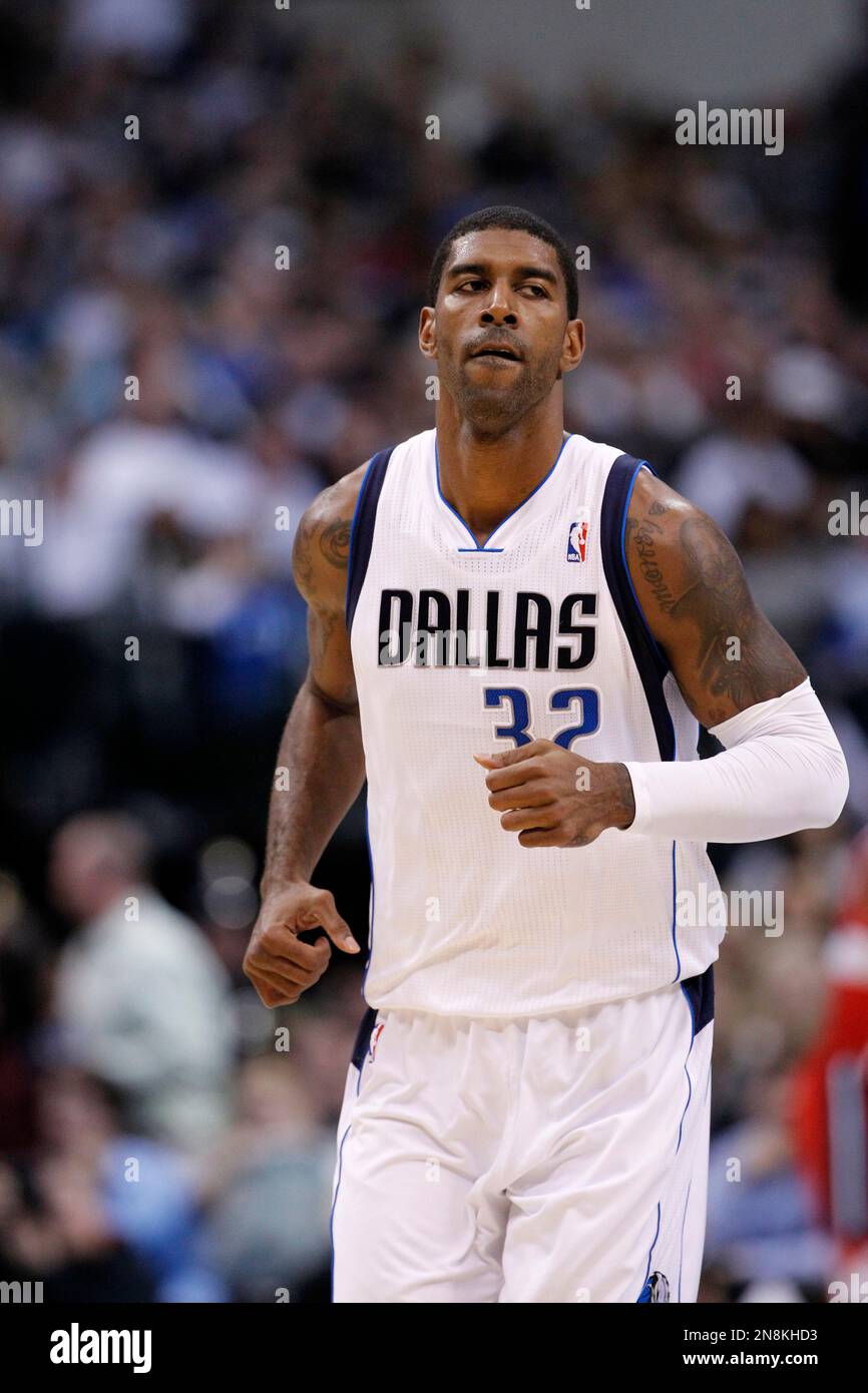 Dallas Mavericks' O.J. Mayo (32) runs up court during an NBA basketball ...