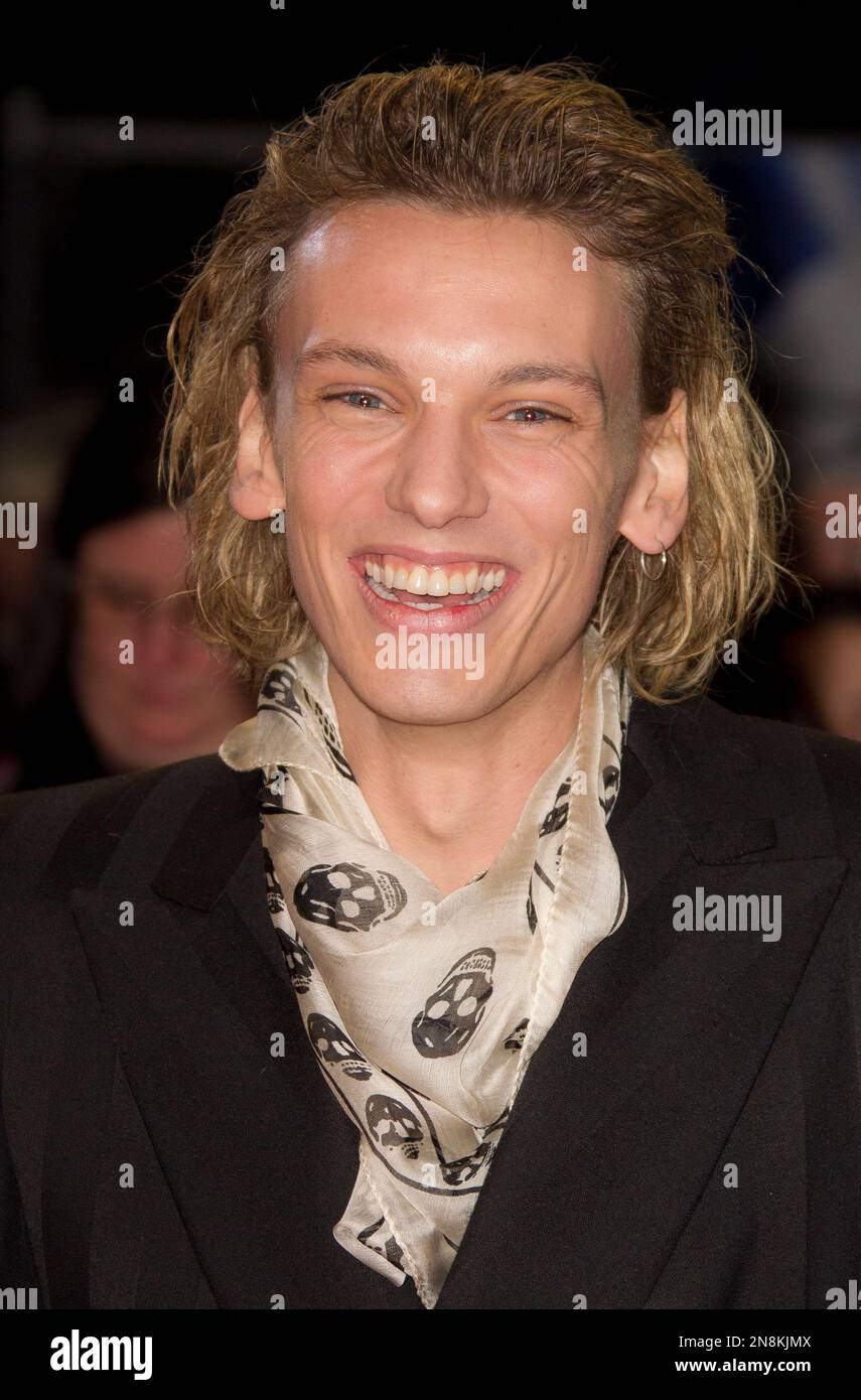 Jamie Campbell Bower arrives for the European Premiere of The Twilight ...