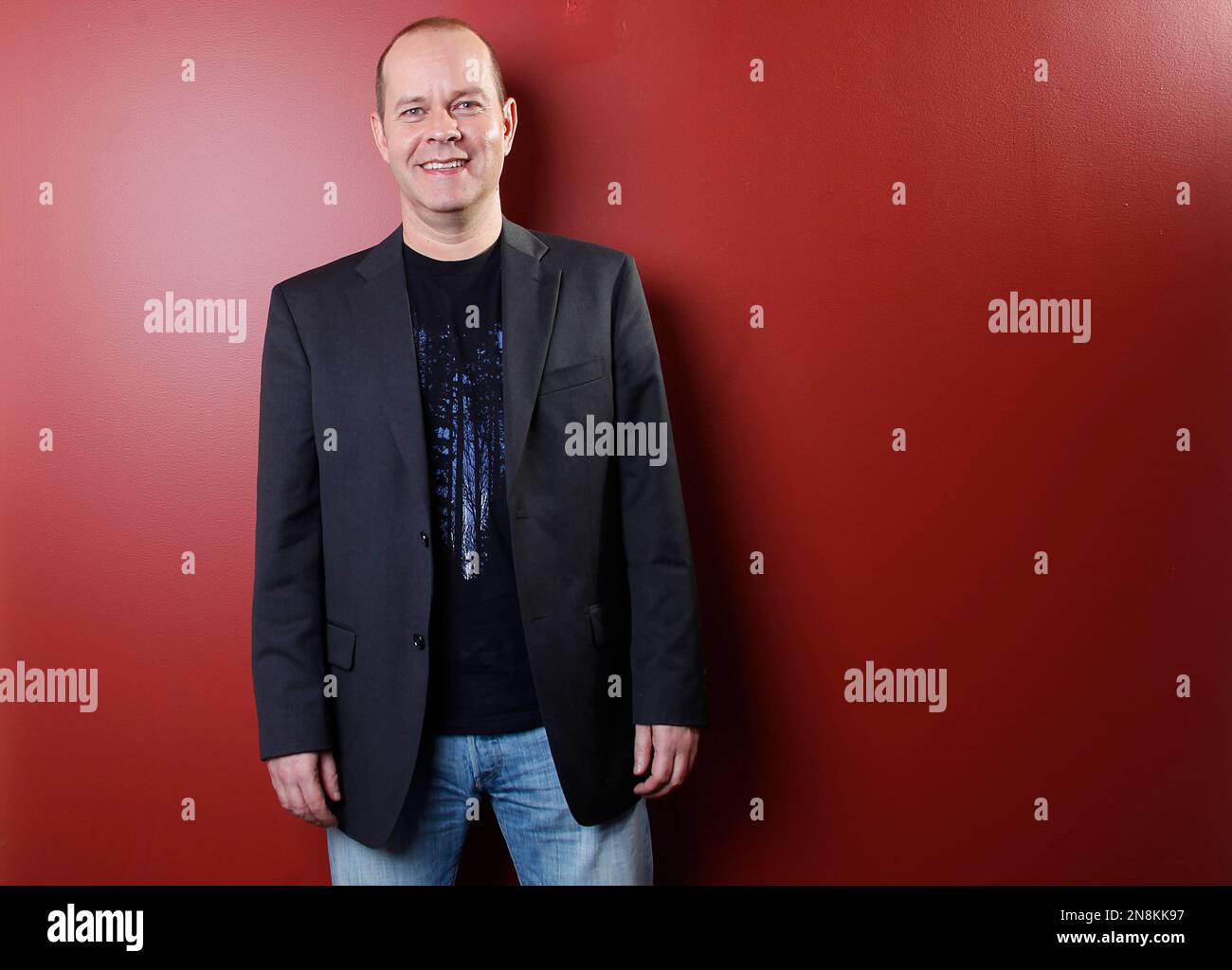 American actor James Michael Tyler, best known for his role as Gunther ...