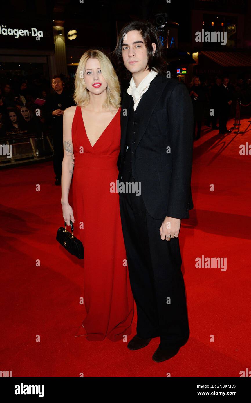 Peaches Geldof and Tom Cohen are seen at The Twilight Saga: Breaking ...