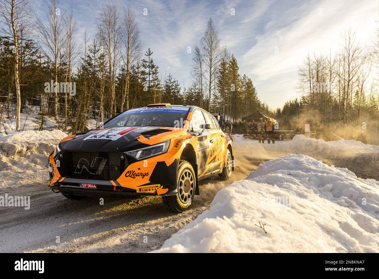 25 Georg LINNAMAE (EST), James MORGAN (GBR), HYUNDAI i20 N, RC2, Rally2 ...