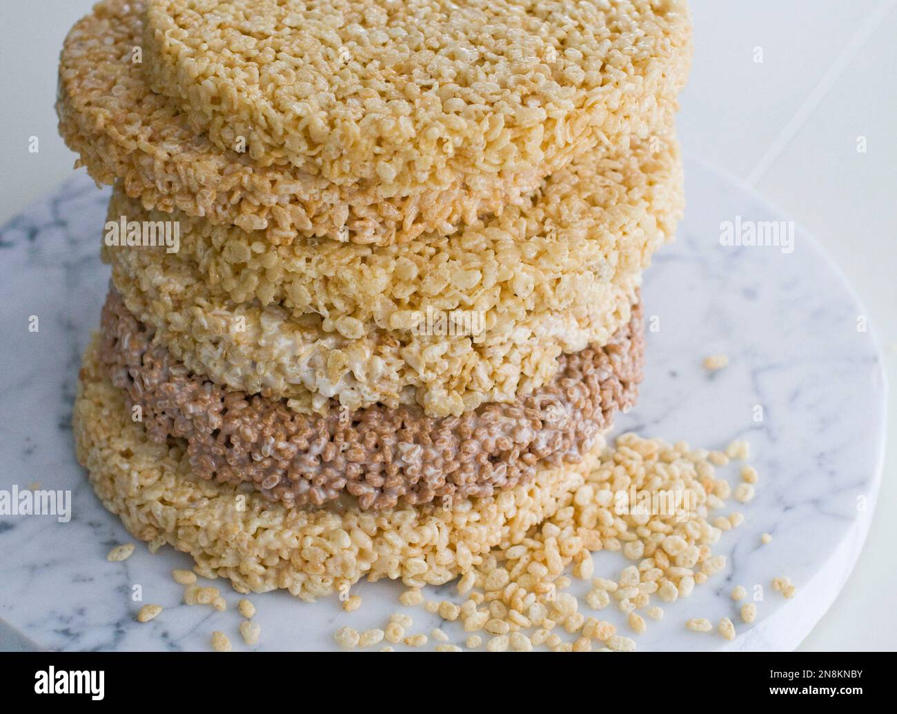 In this image taken on Sept. 10, 2012, Rice Krispies Treats from top to ...