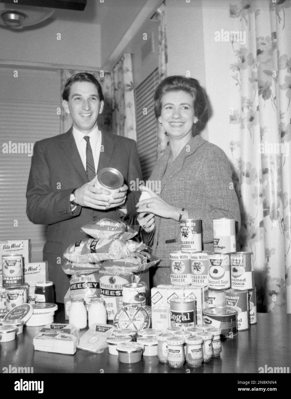 Mr. and Mrs. Graham Bennett of Sydney, Australia shown at the ...