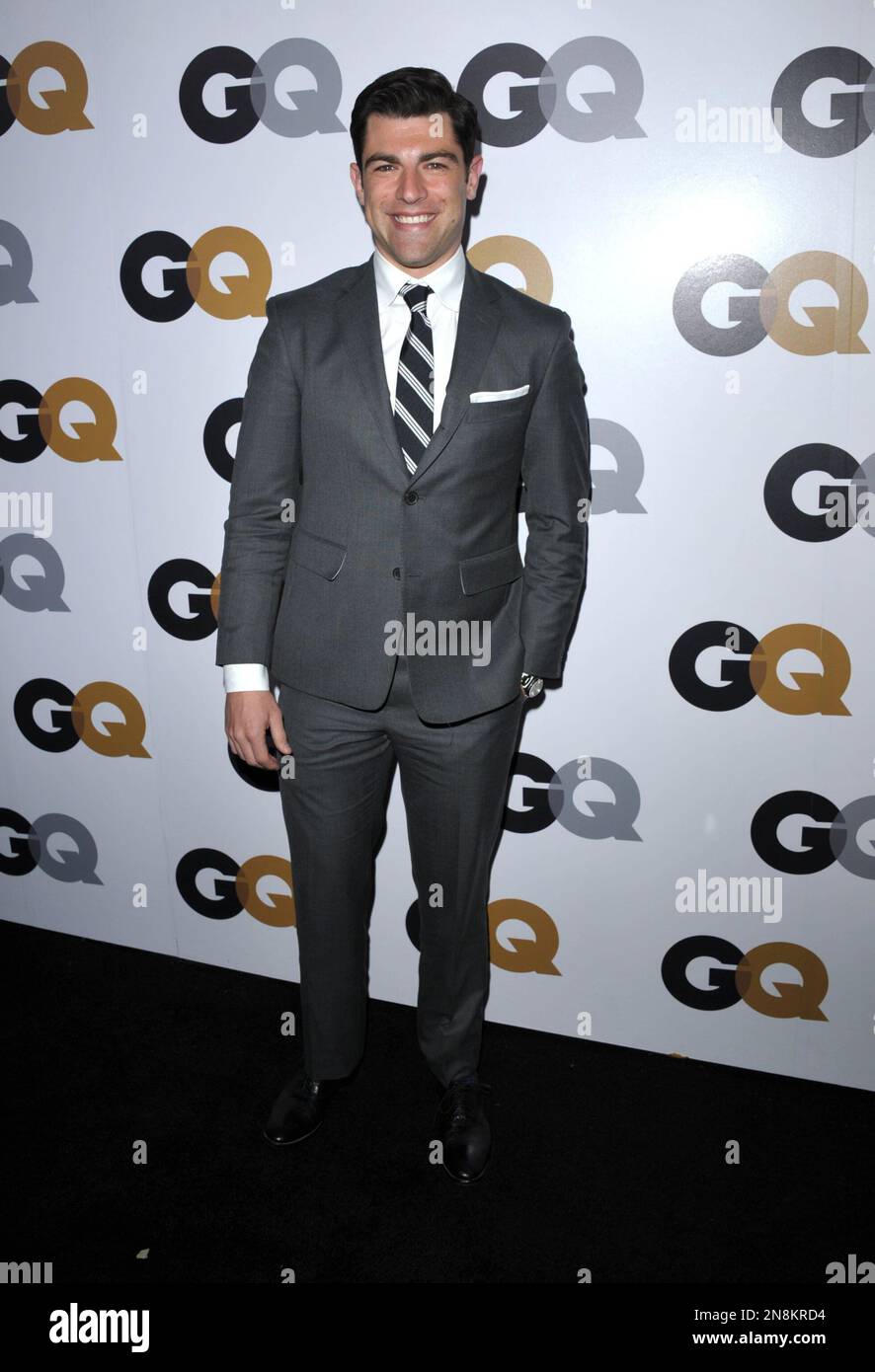 Max Greenfield attends the GQ "Men Of The Year" party at the Chateau ...