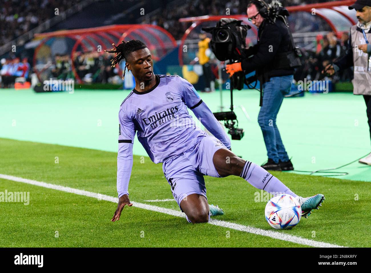 Rabat, Morocco - February 08: Eduardo Camavinga of Real Madrid in ...