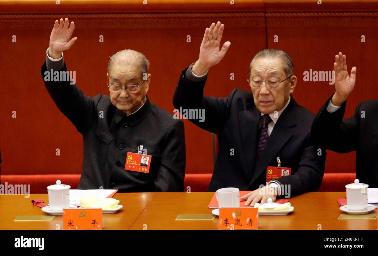 95-year-old veteran revolutionary and communist kingmaker Song Ping ...