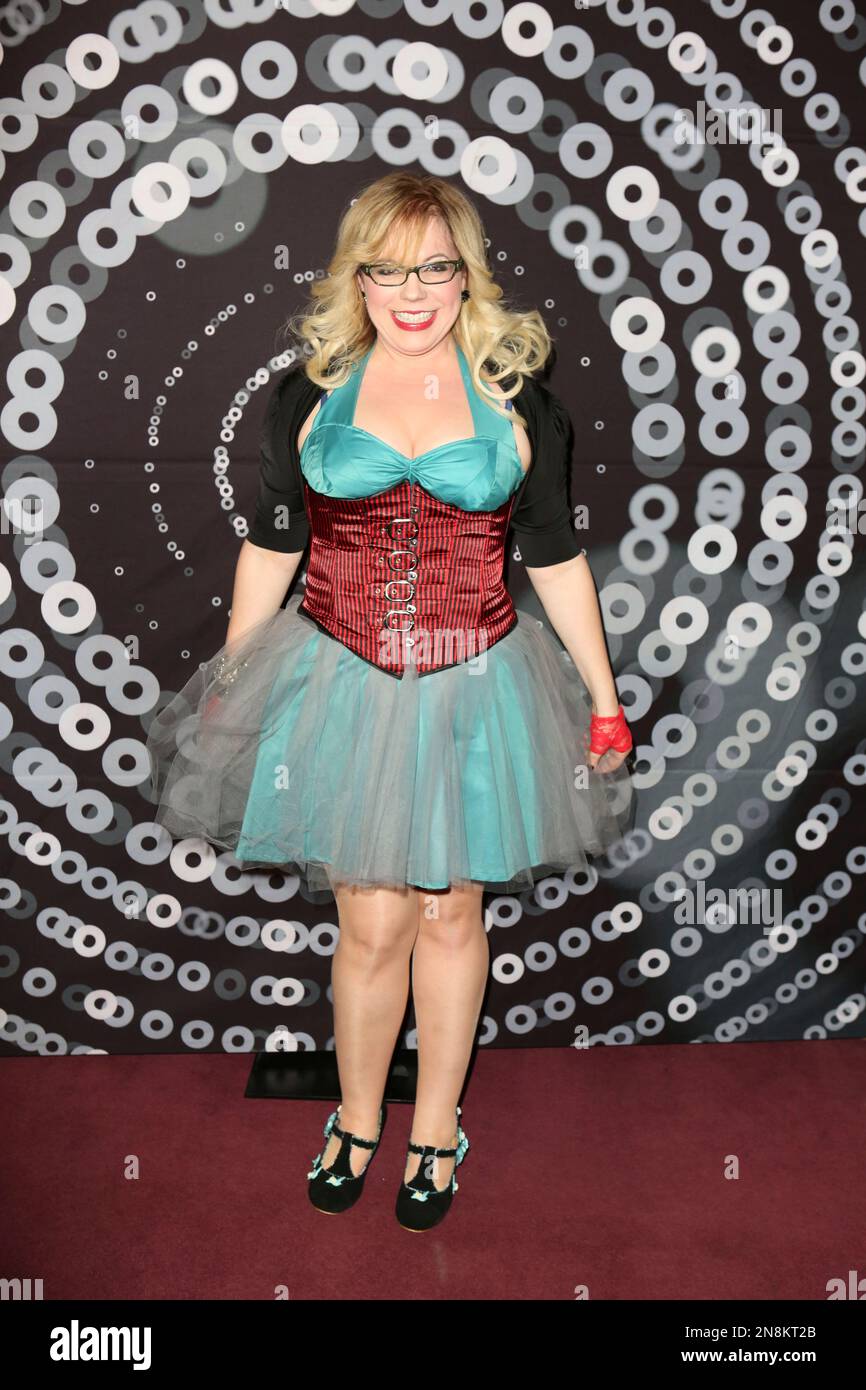 Actress Kirsten Vangsness arrives during the 2012 LA Stage Alliance ...