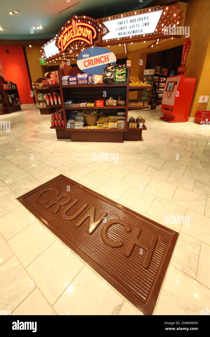 A general view of atmosphere at the new Wonka store at Sweet! Hollywood ...