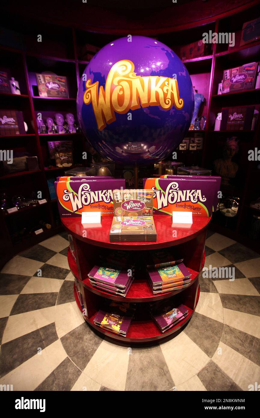 A general view of atmosphere at the new Wonka store at Sweet! Hollywood ...