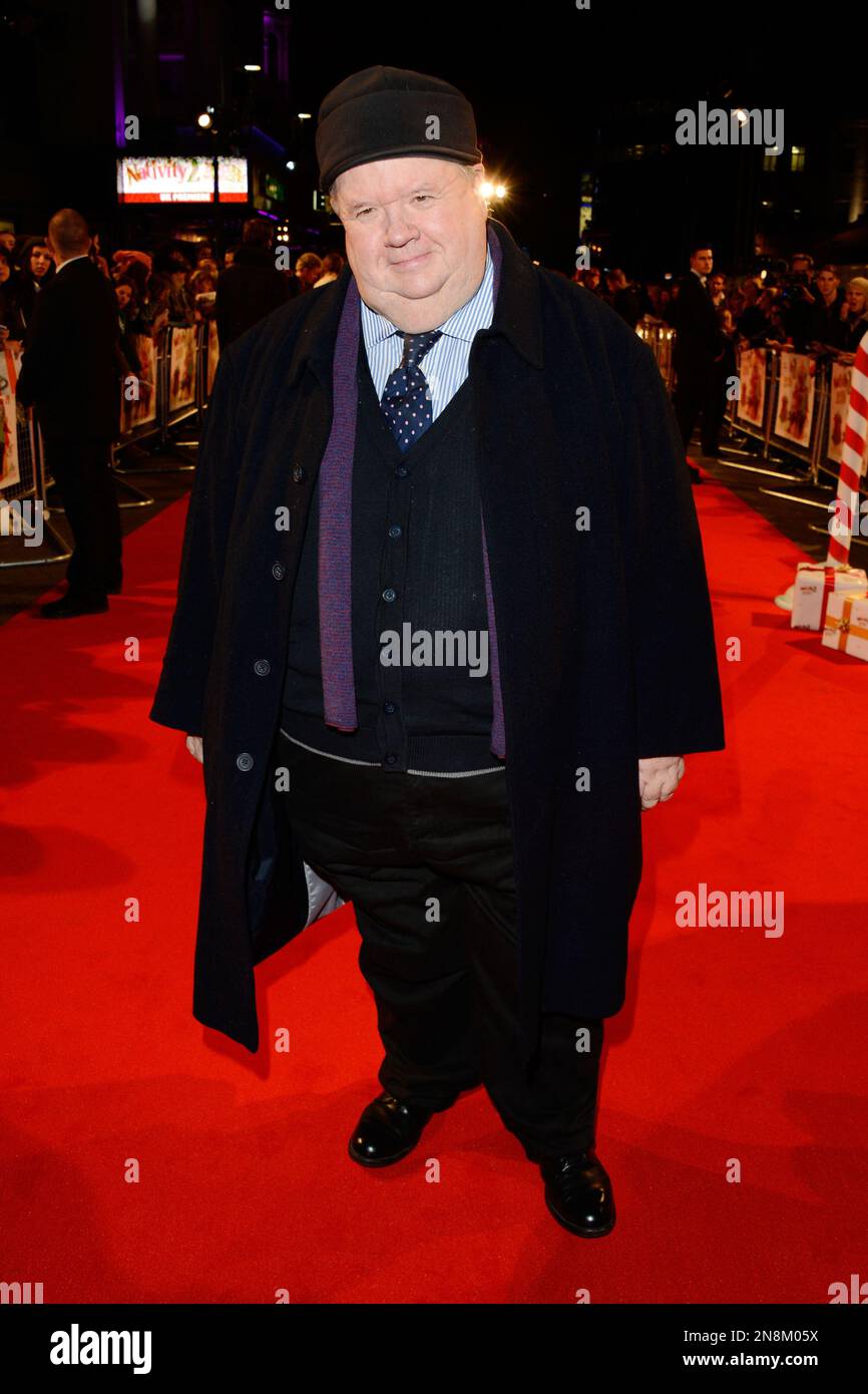 Actor Ian McNeice is seen at the UK Premiere of Nativity 2: Danger In ...