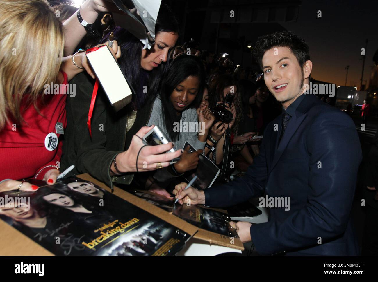 Jackson Rathbone attends the world premiere of "The Twilight Saga ...