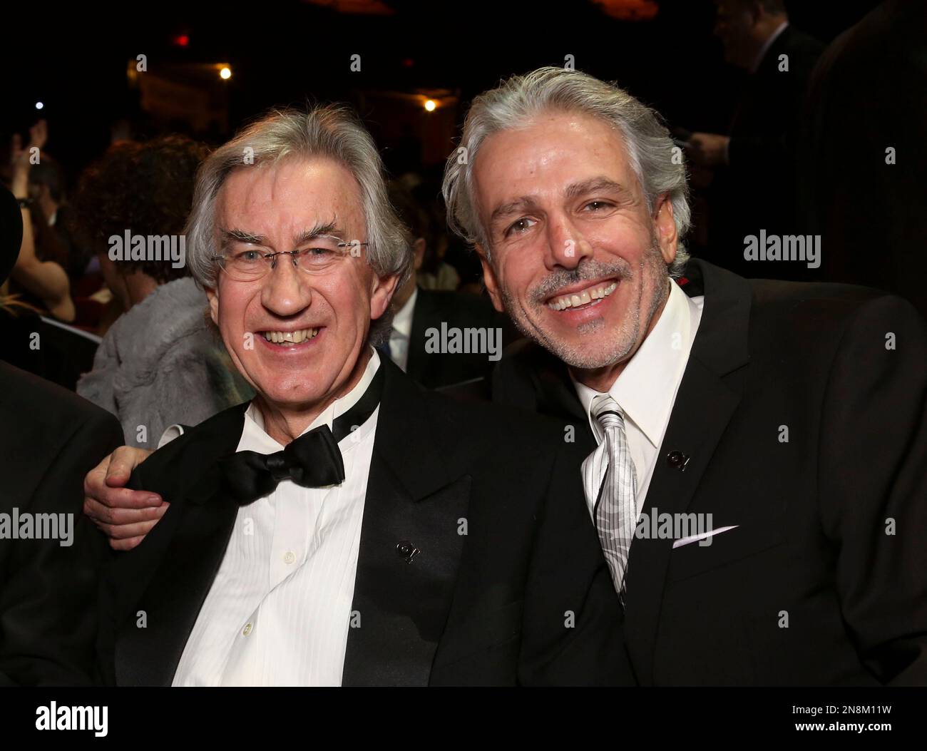 From left, "Godot" cast member actor Barry McGovern and "Godot ...