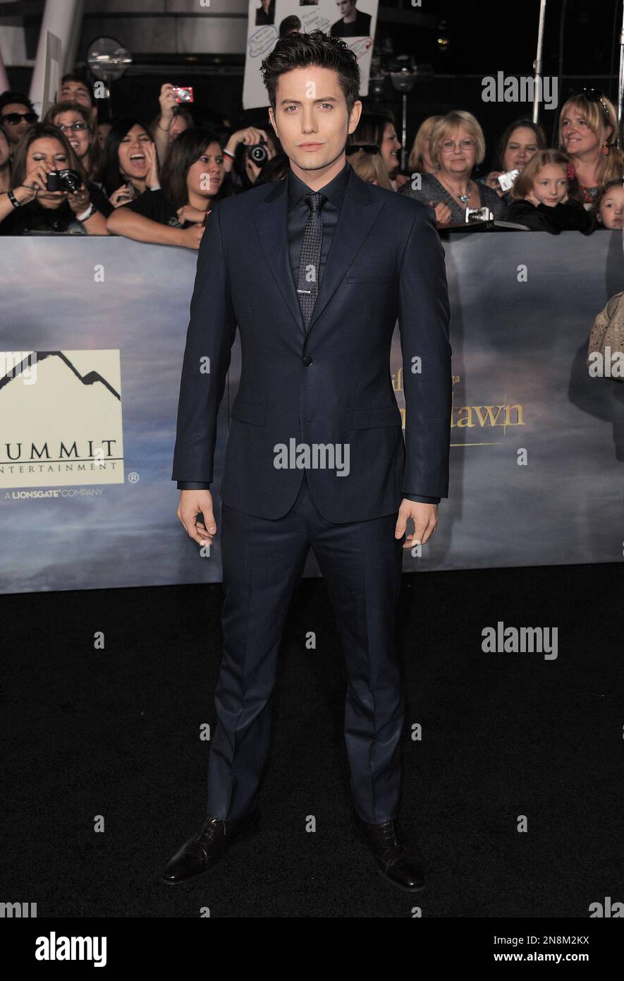 Jackson Rathbone attends the world premiere of "The Twilight Saga ...