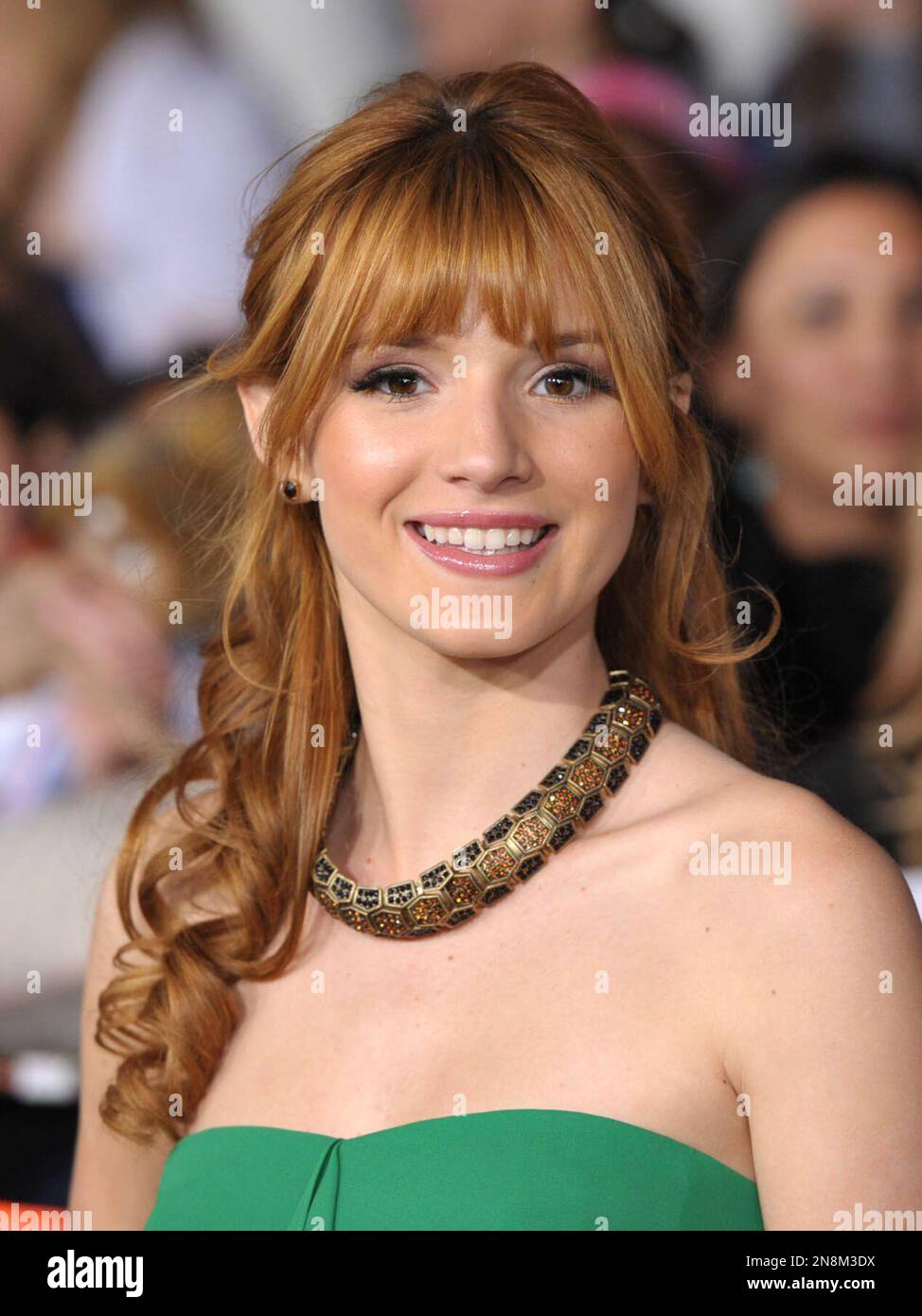 Bella Thorne attends the world premiere of "The Twilight Saga: Breaking ...