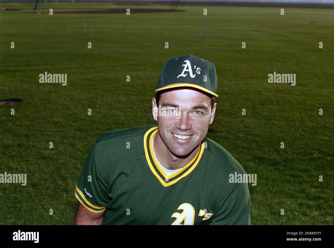 Oakland A's outfielder Billy Beane is shown in 1989. (AP Photo/Sal ...