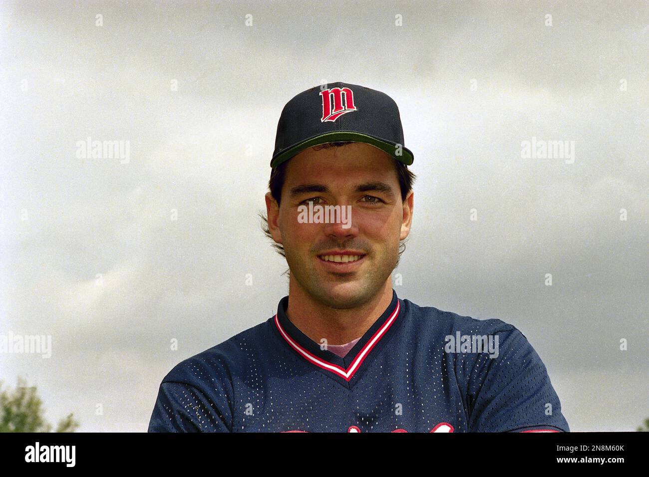 Minnesota Twins outfielder Billy Beane is shown in March 1987. (AP ...