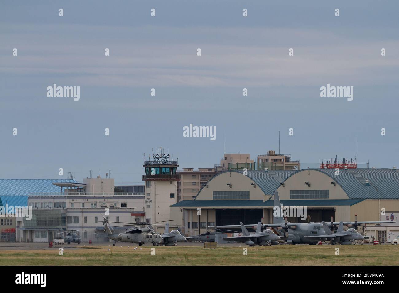 US Navy aircraft such as Seahawk helicopters, F18 Super Hornets and ...