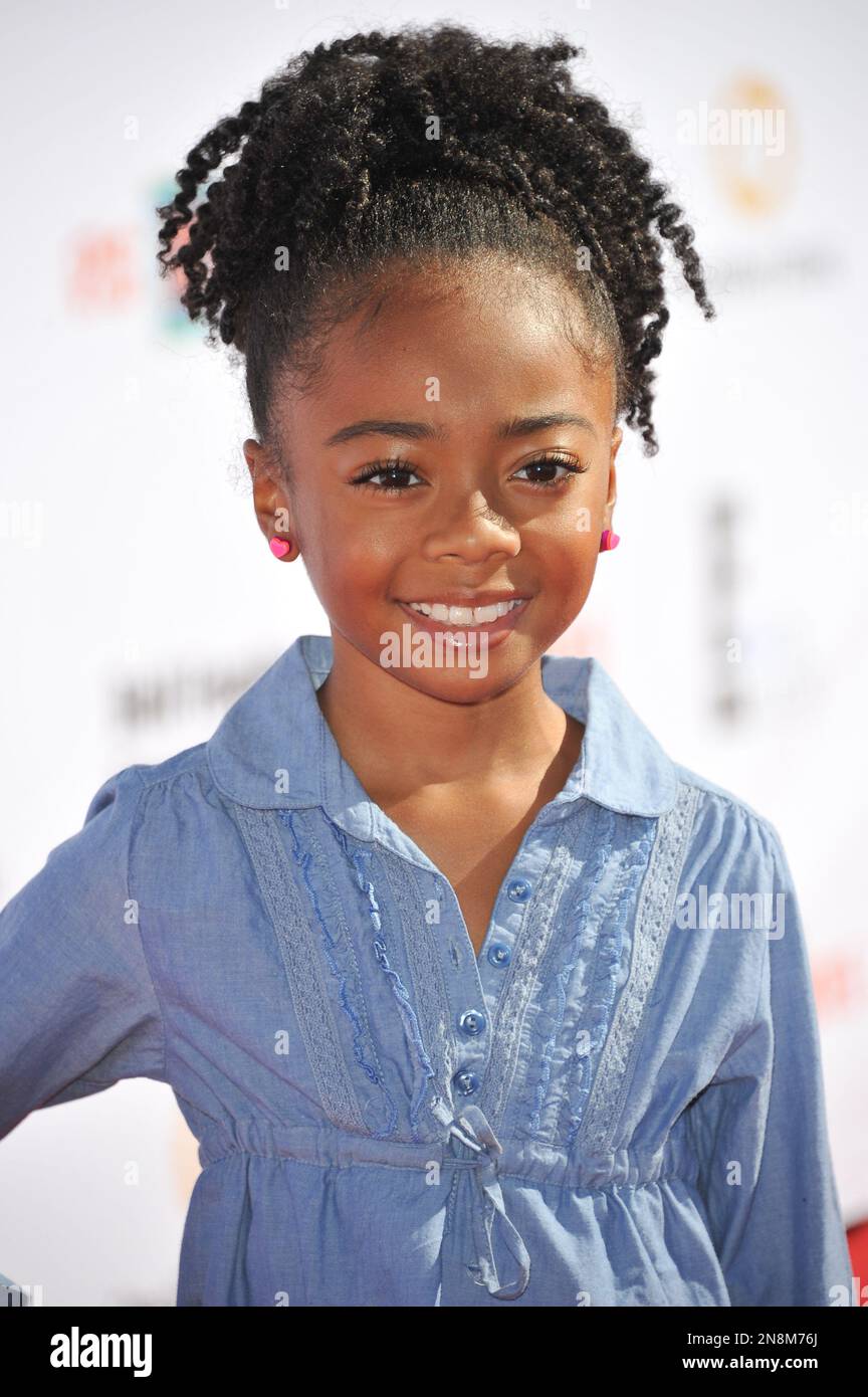 Skye Jackson attends the "Express Yourself" creative arts fair at The ...