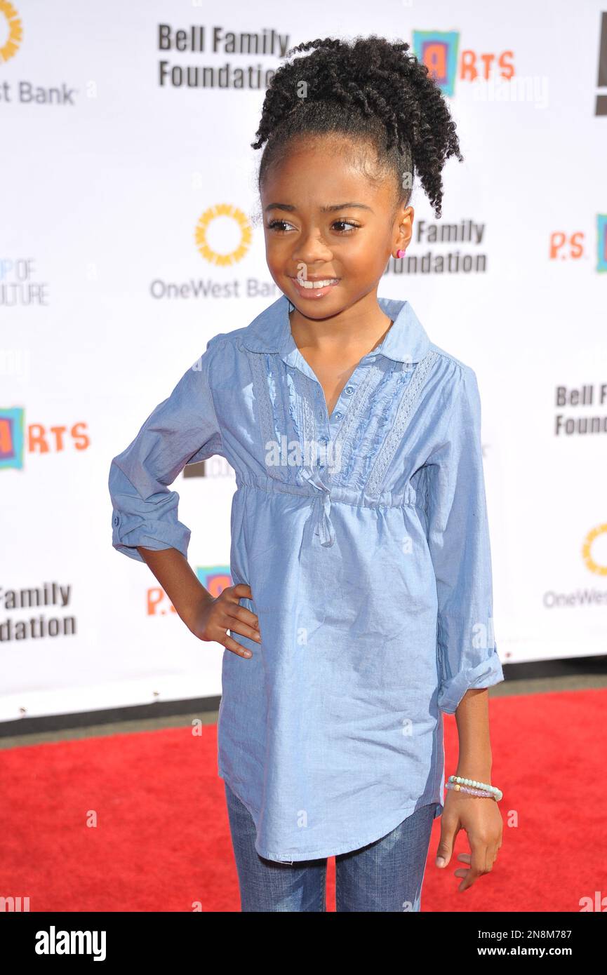 Skye Jackson attends the "Express Yourself" creative arts fair at The ...