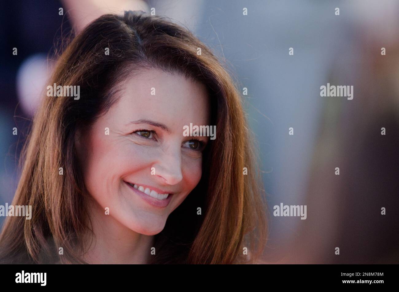Kristin Davis attends the "Express Yourself" creative arts fair at The ...