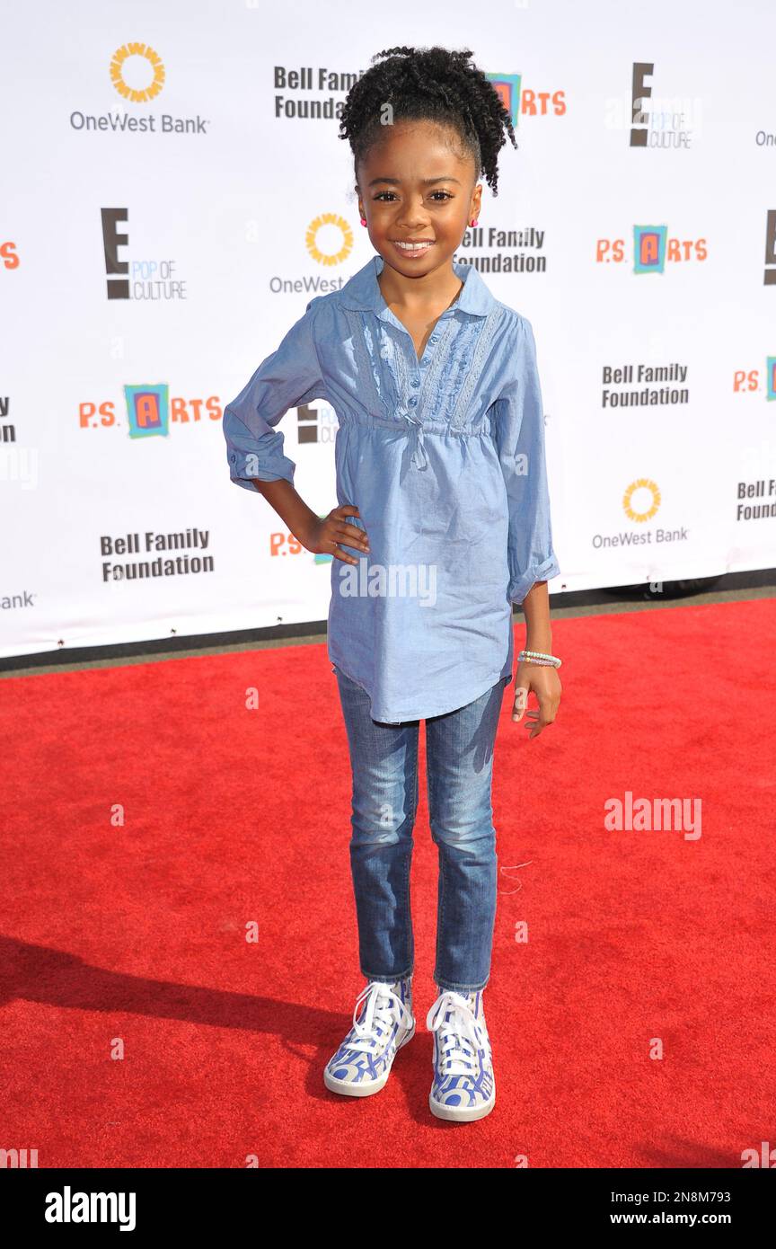 Skye Jackson attends the "Express Yourself" creative arts fair at The ...
