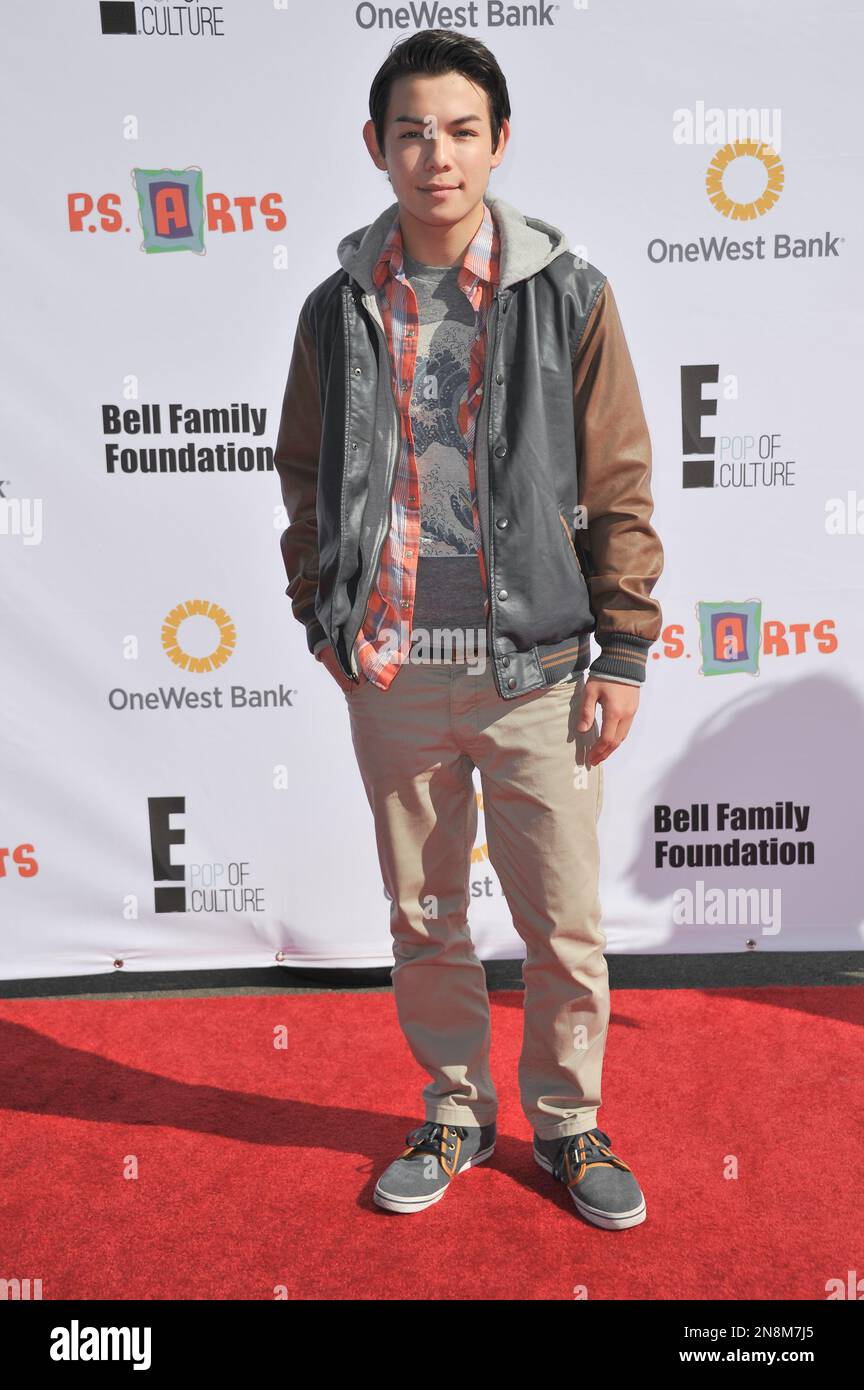 Ryan Potter attends the "Express Yourself" creative arts fair at The ...