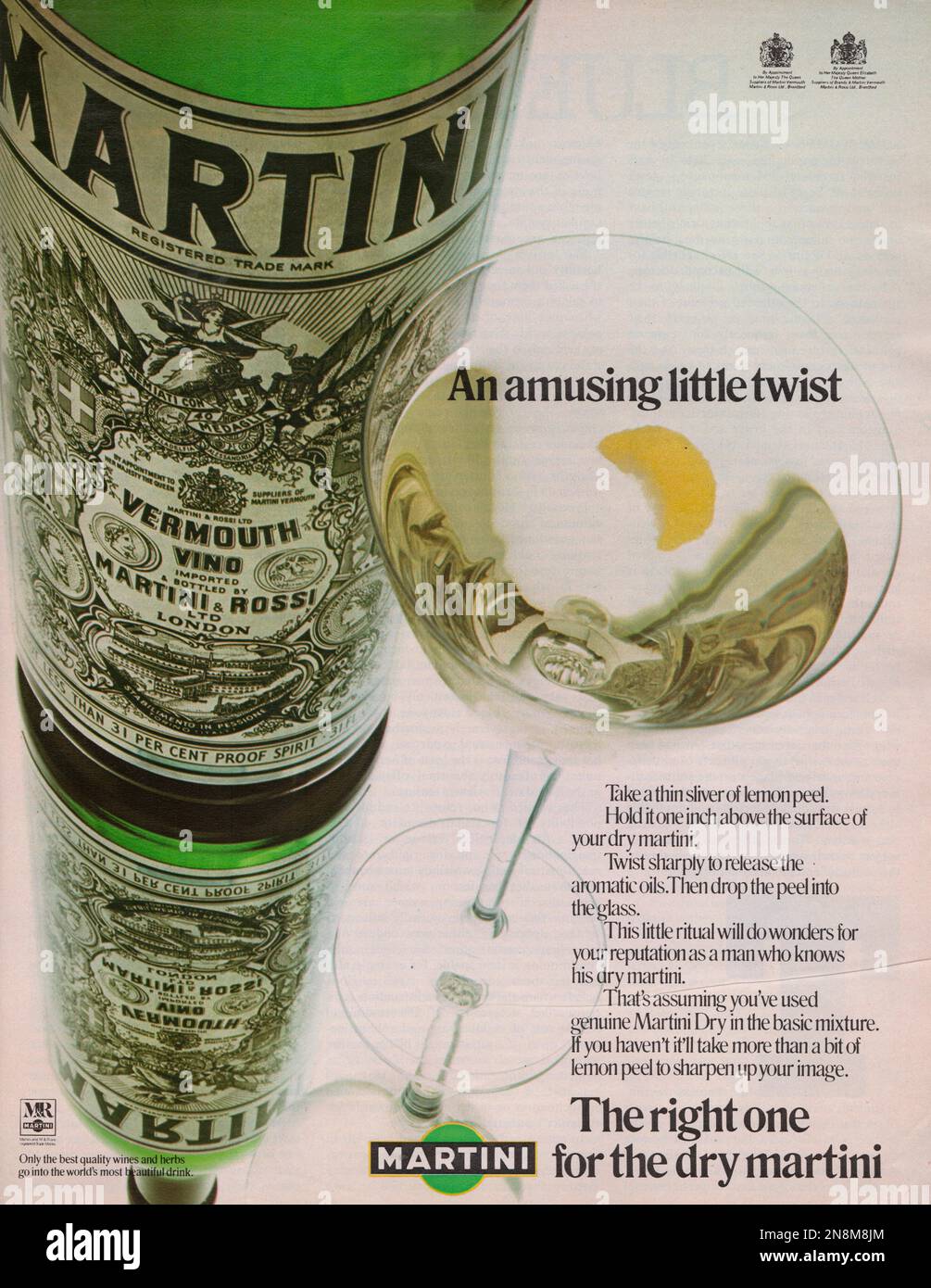Martini Vermouth Martini dry vintage magazine advertisement 1981 ...