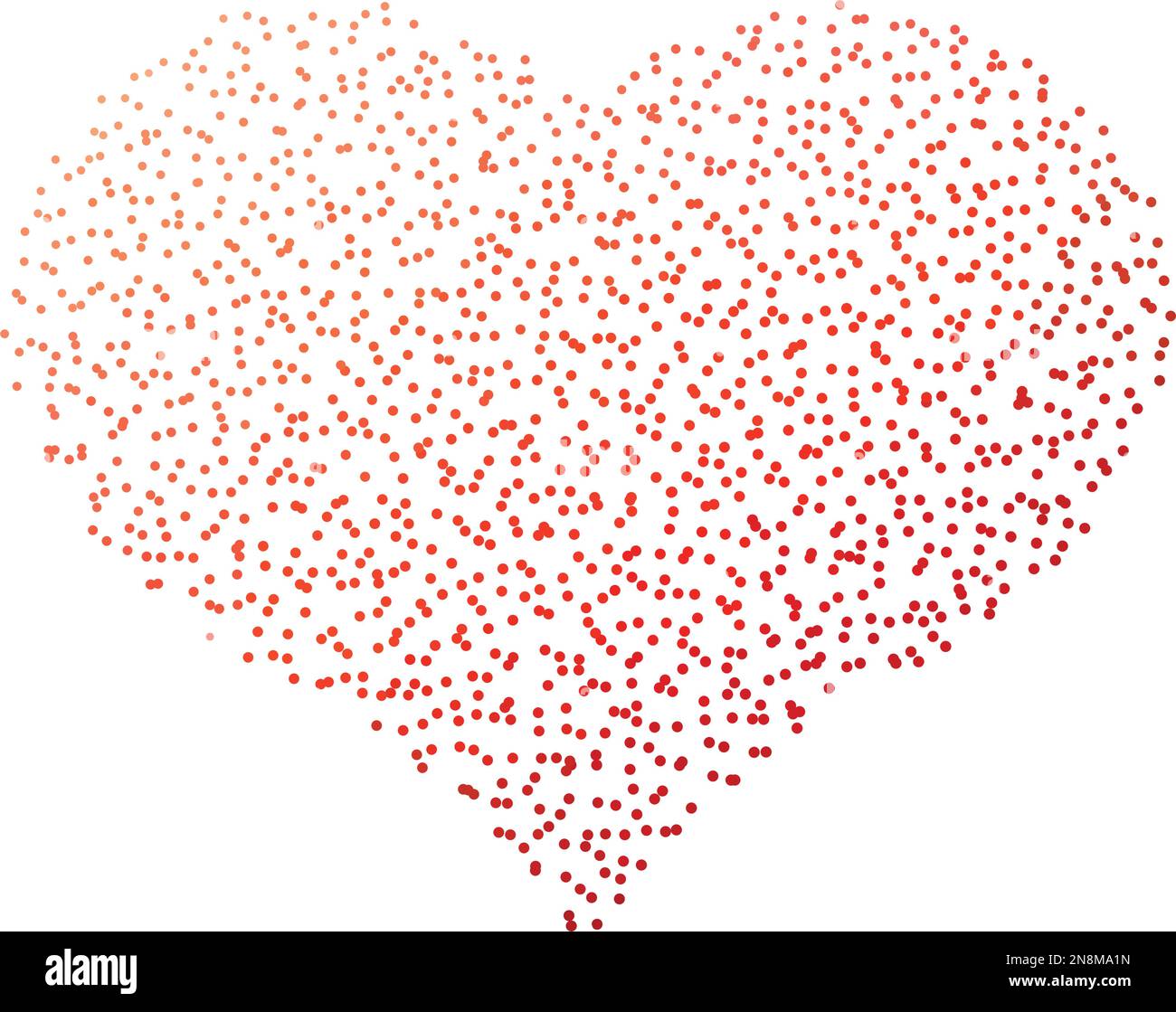 Dotted gradient red design Stock Vector Images - Alamy