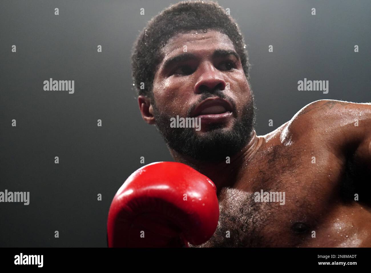 Anthony Sims Jr at the OVO Arena Wembley, London. Picture date ...