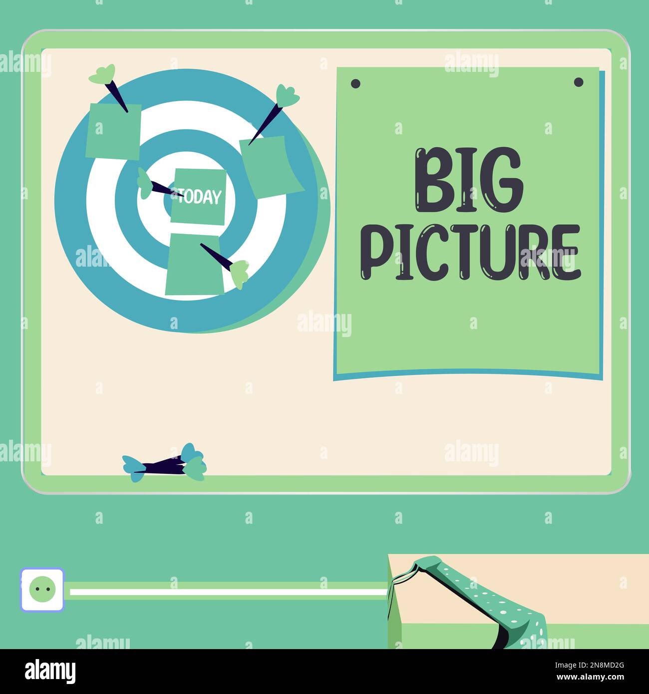 Writing displaying text Big Picture. Concept meaning most important ...