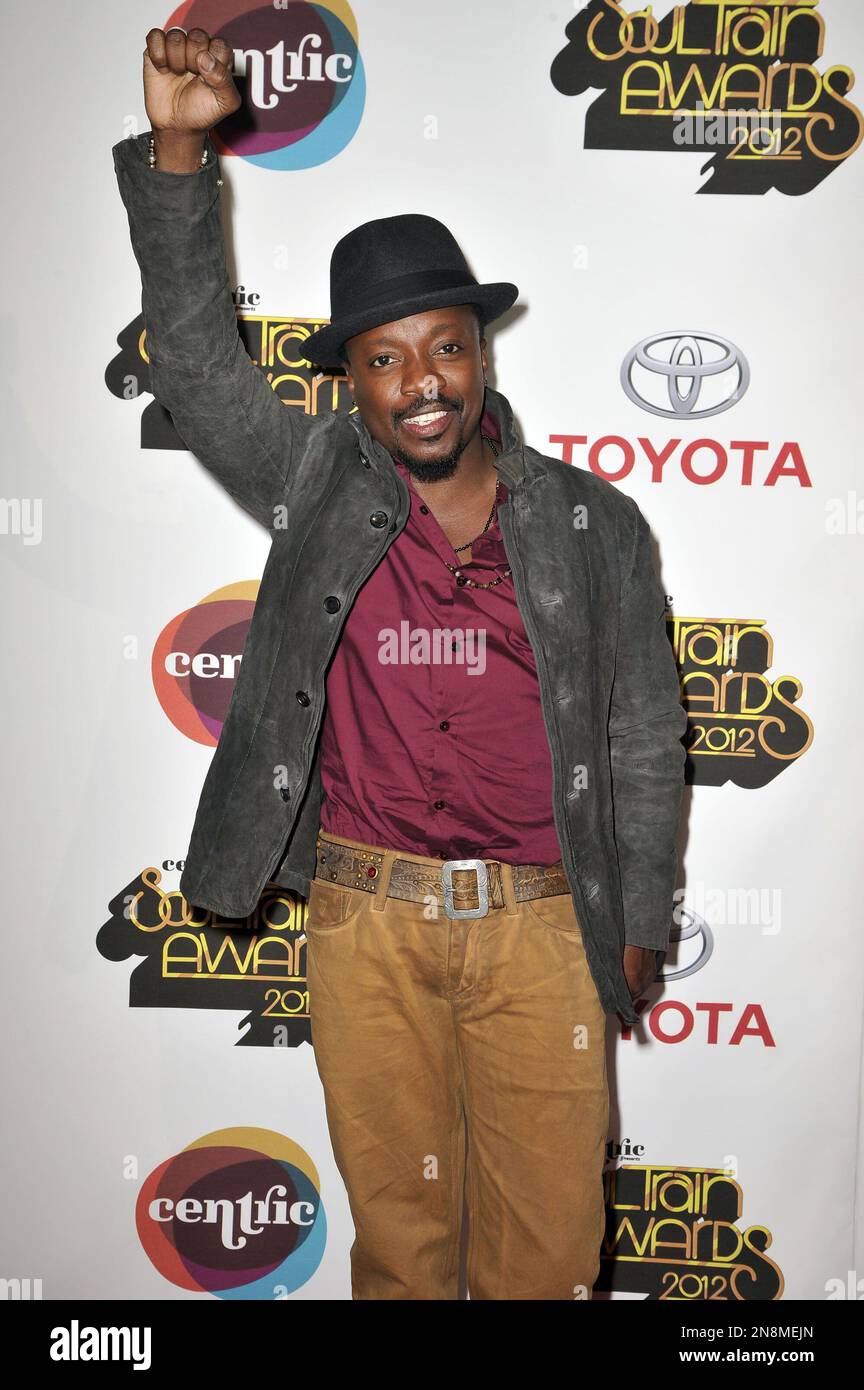 Singer Anthony Hamilton arrives at the Soul Train Awards at Planet ...