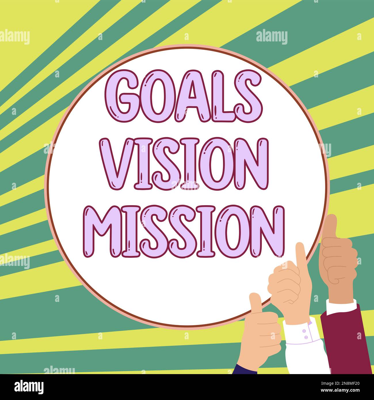Text caption presenting Goals Vision Mission. Business concept ... Text caption presenting Goals Vision Mission. Business concept ...