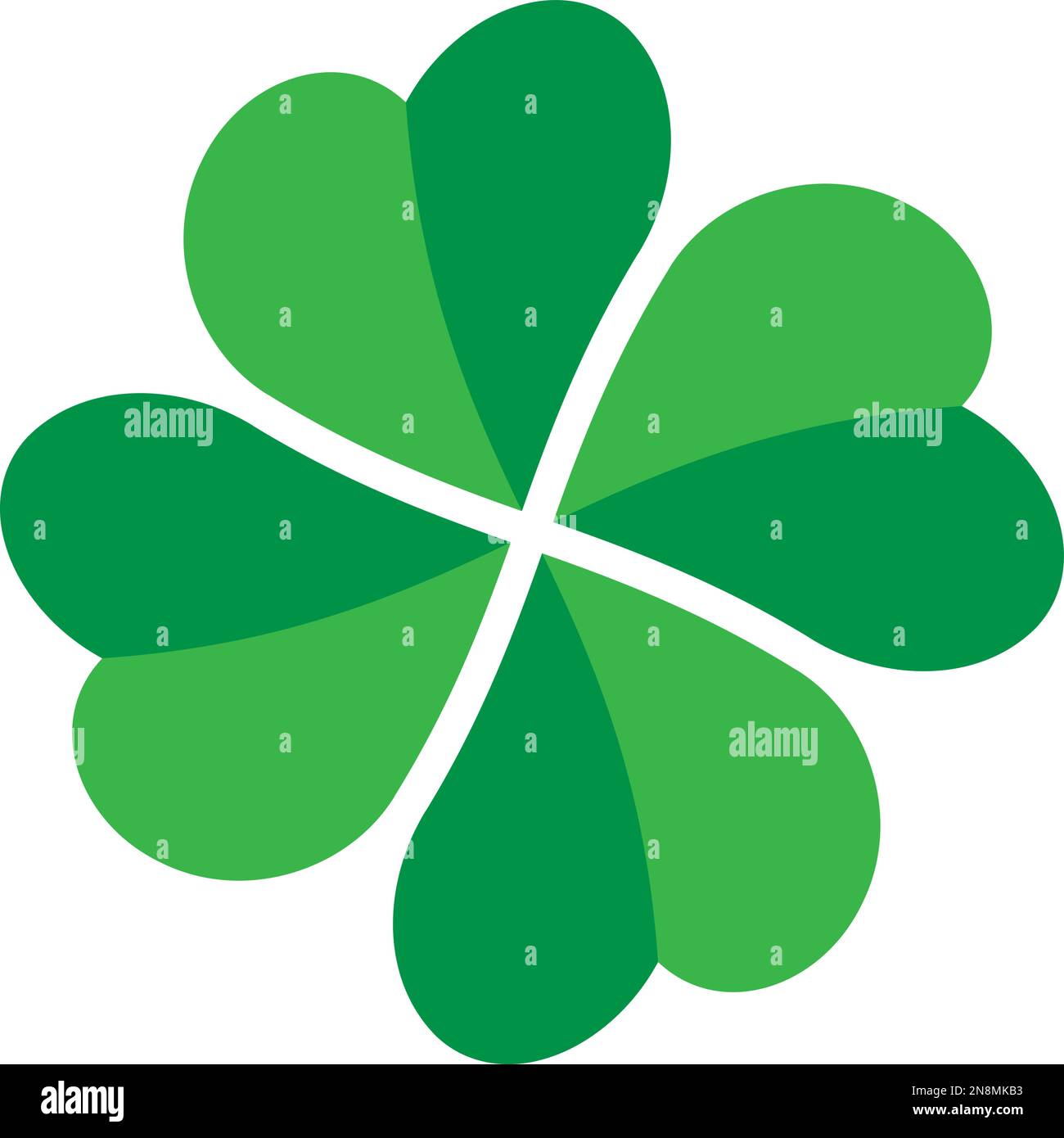Clover shape Cut Out Stock Images & Pictures - Alamy