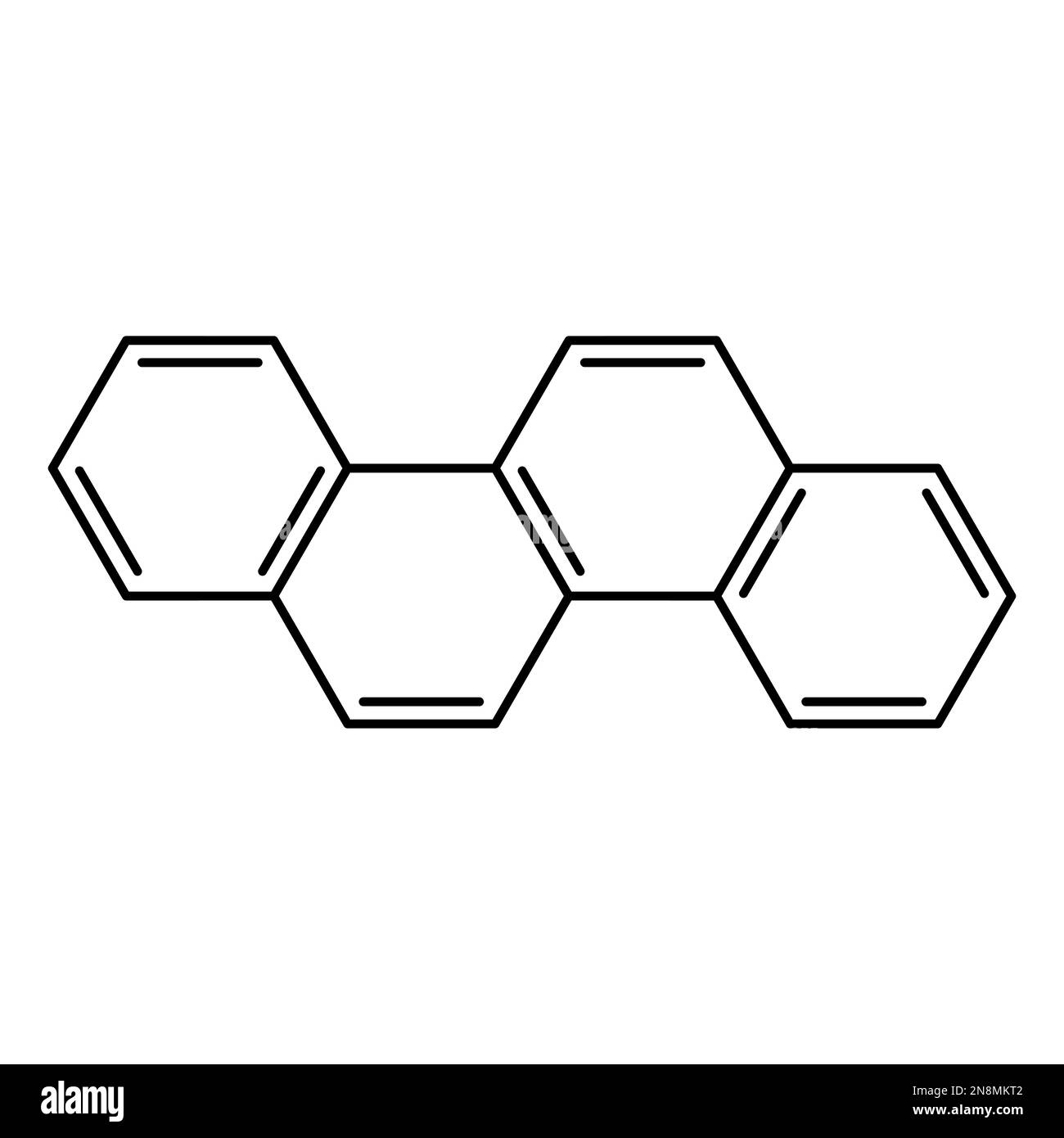 Abstract molecule icon. Symbol of chemistry, science, laboratory ...