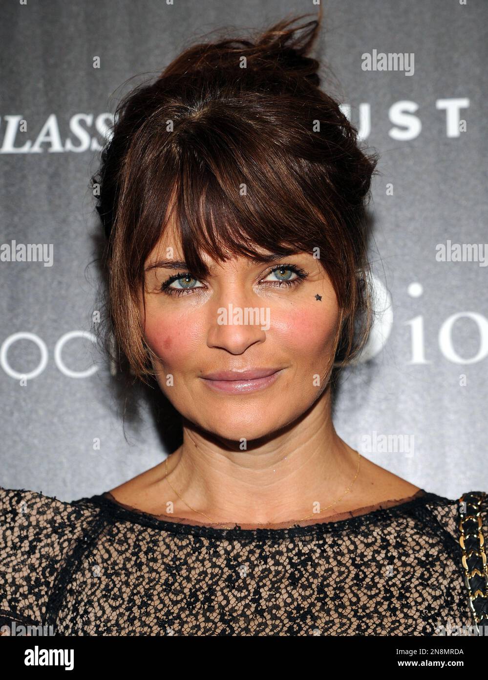 Model Helena Christensen attends a special screening go "Rust and Bone ...