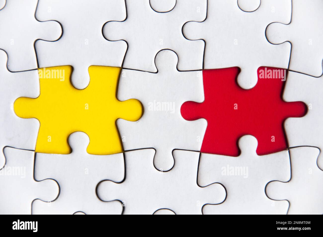 Single Puzzle Pieces Yellow