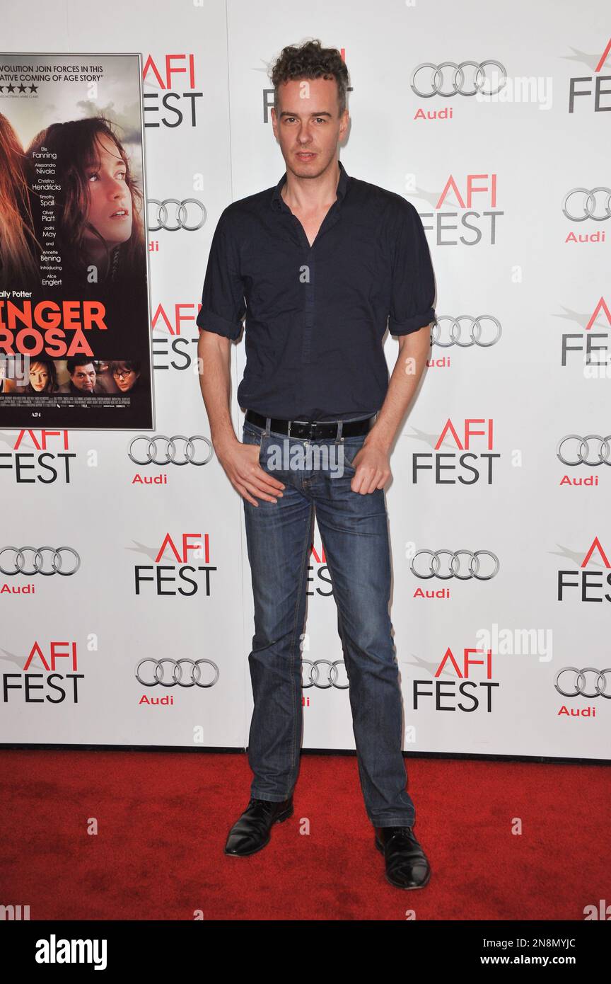 Nicolas Provost attends the AFI screening for "Ginger and Rosa" at ...