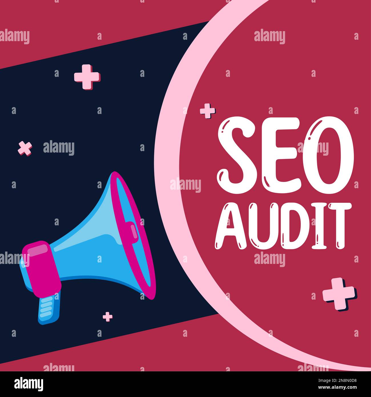 Inspiration showing sign Seo Audit. Internet Concept Search Engine ...