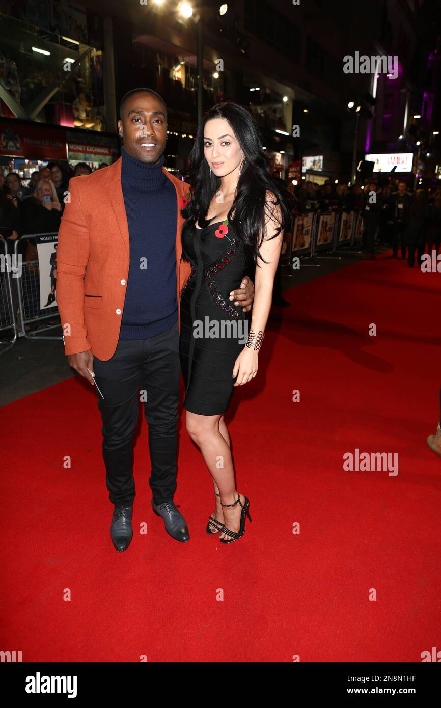 Simon Webb band girlfriend at the World premiere of Gambit at the ...