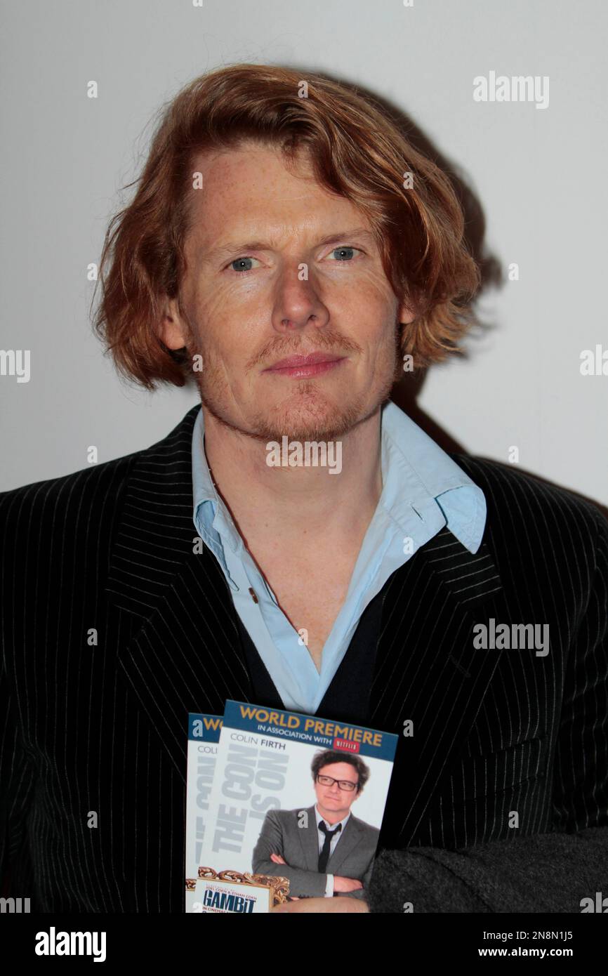 Julian Rhind-Tutt at the World premiere of Gambit at the Empire ...